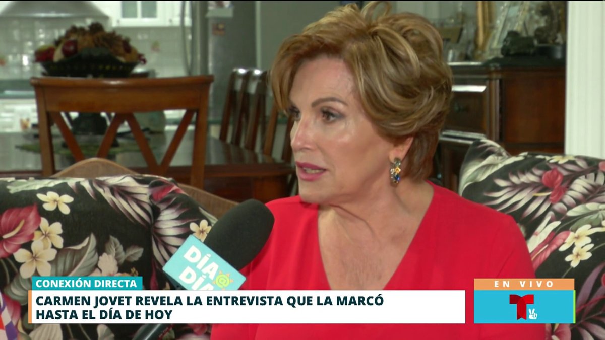 La entrevista que marcó la carrera de Carmen Jovet – Telemundo Puerto Rico