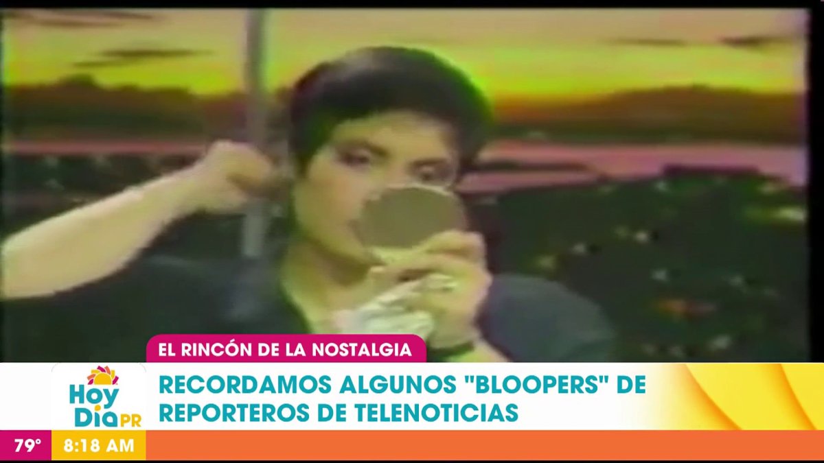 "Bloopers" de reporteros Telenoticias – Telemundo Puerto Rico