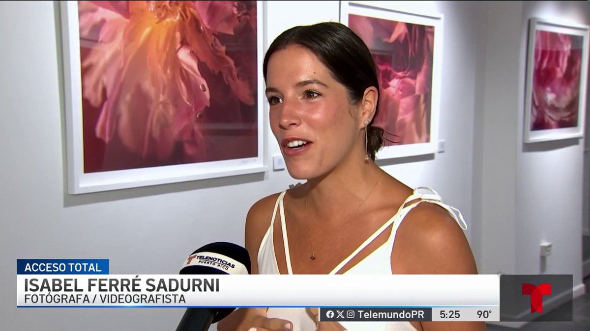 La fotógrafa Isabel Ferré exhibe “Al adentrarse al alma” – Telemundo Puerto Rico