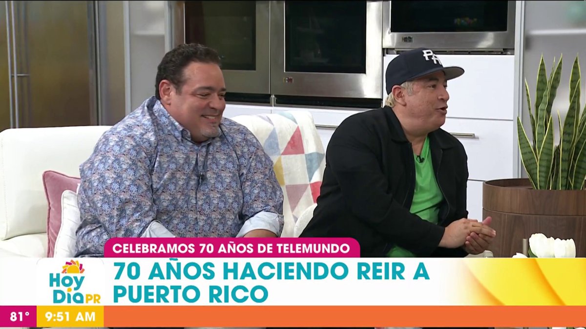 Miguel y Wilfred Morales recuerdan las famosas comedias de Telemundo ...