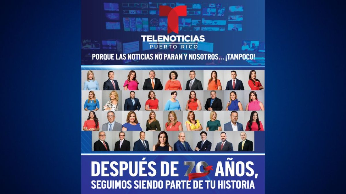 Telenoticias: 70 años siendo parte de tu historia – Telemundo Puerto Rico