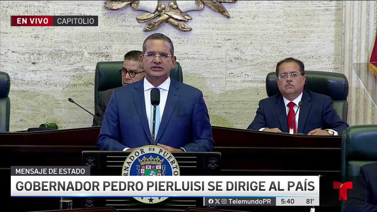 Mensaje de Situación de Estado del Gobernador Pedro Pierluisi ...