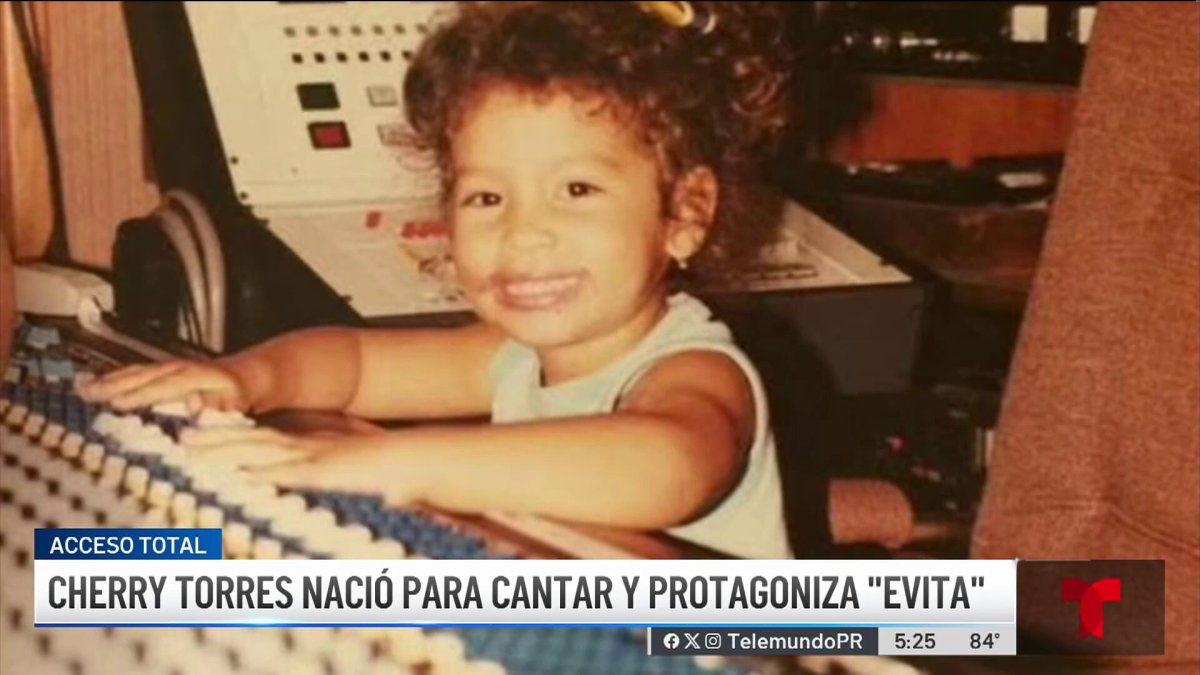 Cherry Torres nació para cantar – Telemundo Puerto Rico