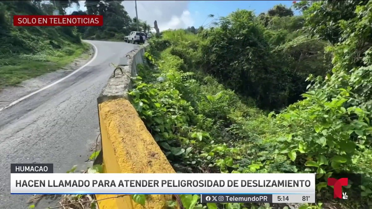 Derrumbe en carretera amenaza seguridad de residentes de comunidad en ...