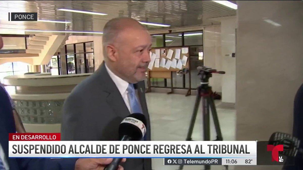 Suspendido alcalde de Ponce regresa al Tribunal – Telemundo Puerto Rico