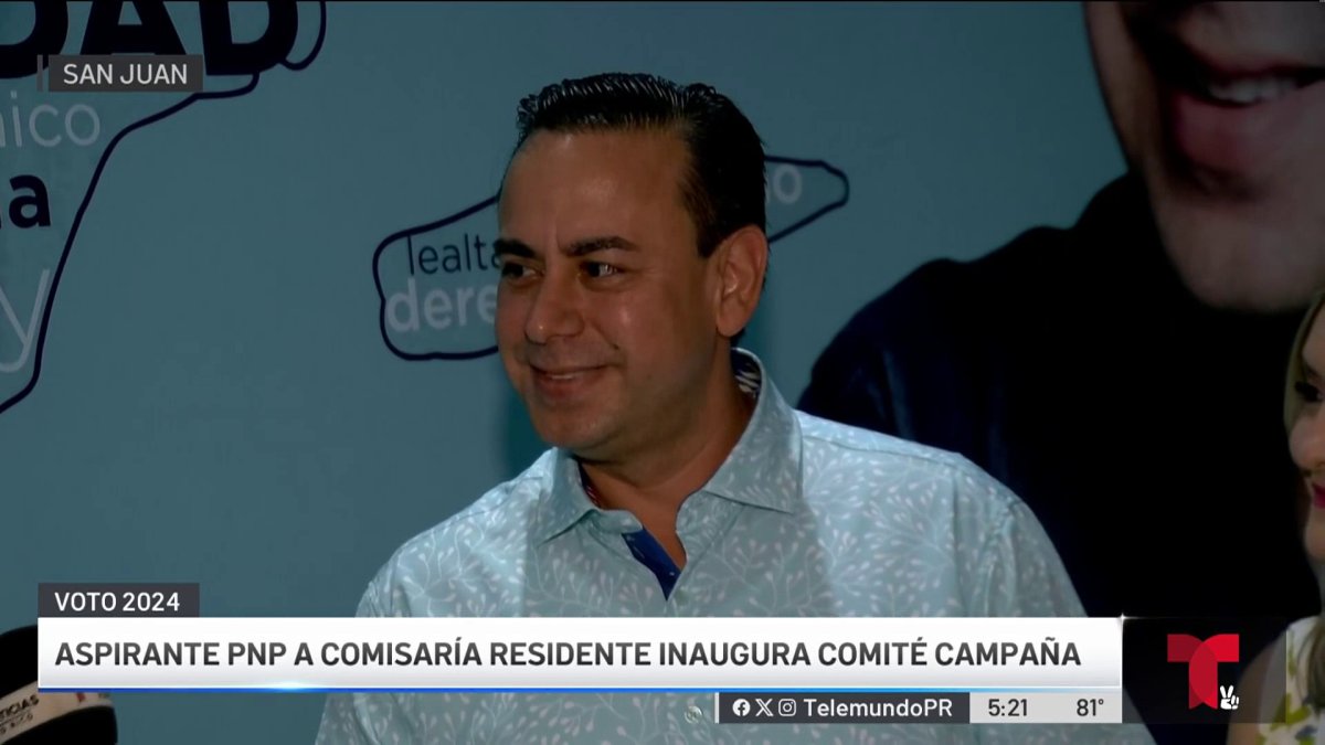 William Villafañe inaugura su comité de campaña – Telemundo Puerto Rico