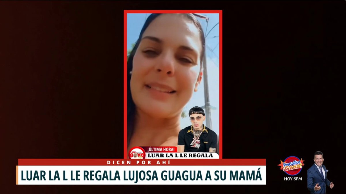 Luar La L le regala lujosa guagua a su madre Brenda Robles – Telemundo ...