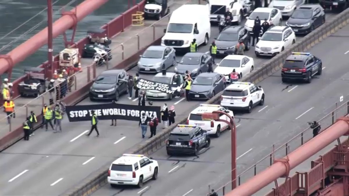 San Francisco: protestas provocan cierre del Golden Gate Bridge ...