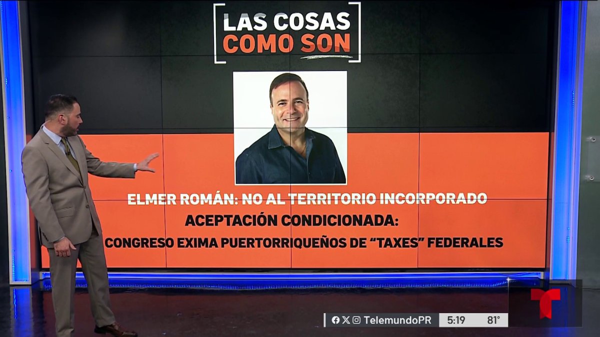 Elmer Román y el territorio incorporado – Telemundo Puerto Rico