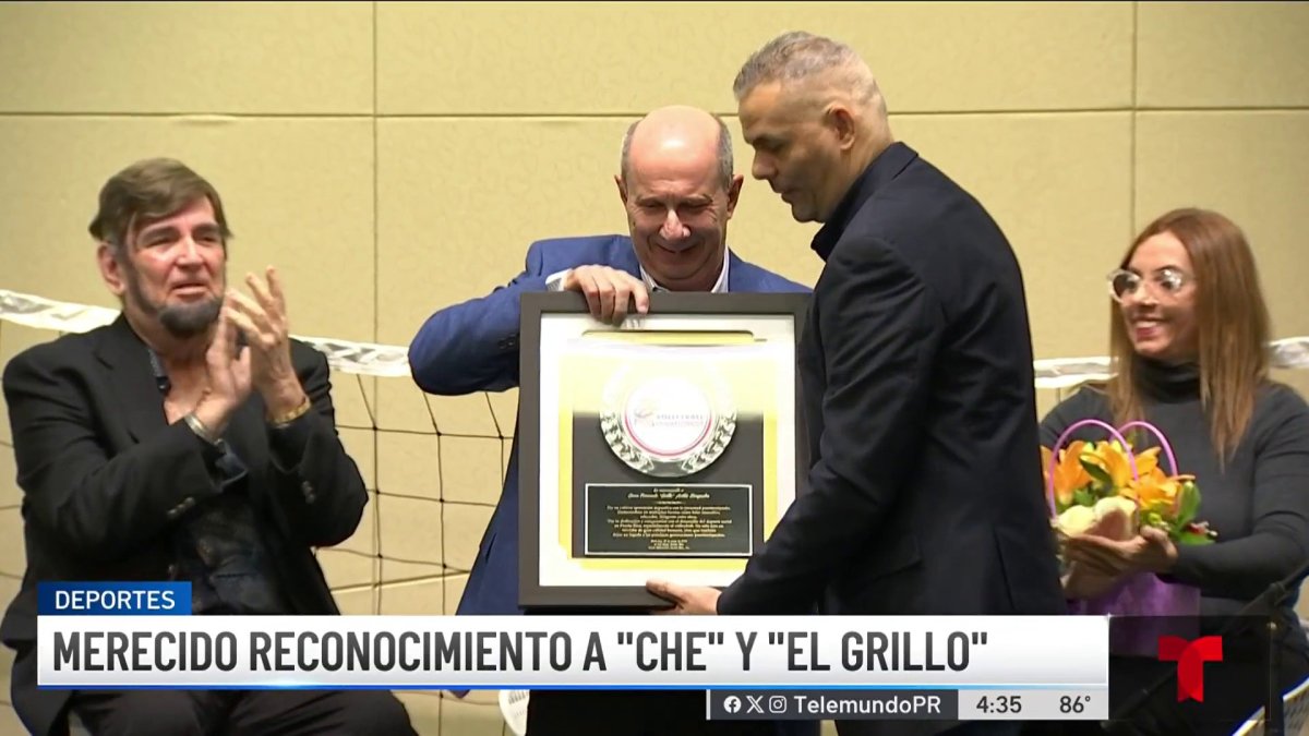 Merecido reconocimiento a “Che” y “El Grillo” – Telemundo Puerto Rico