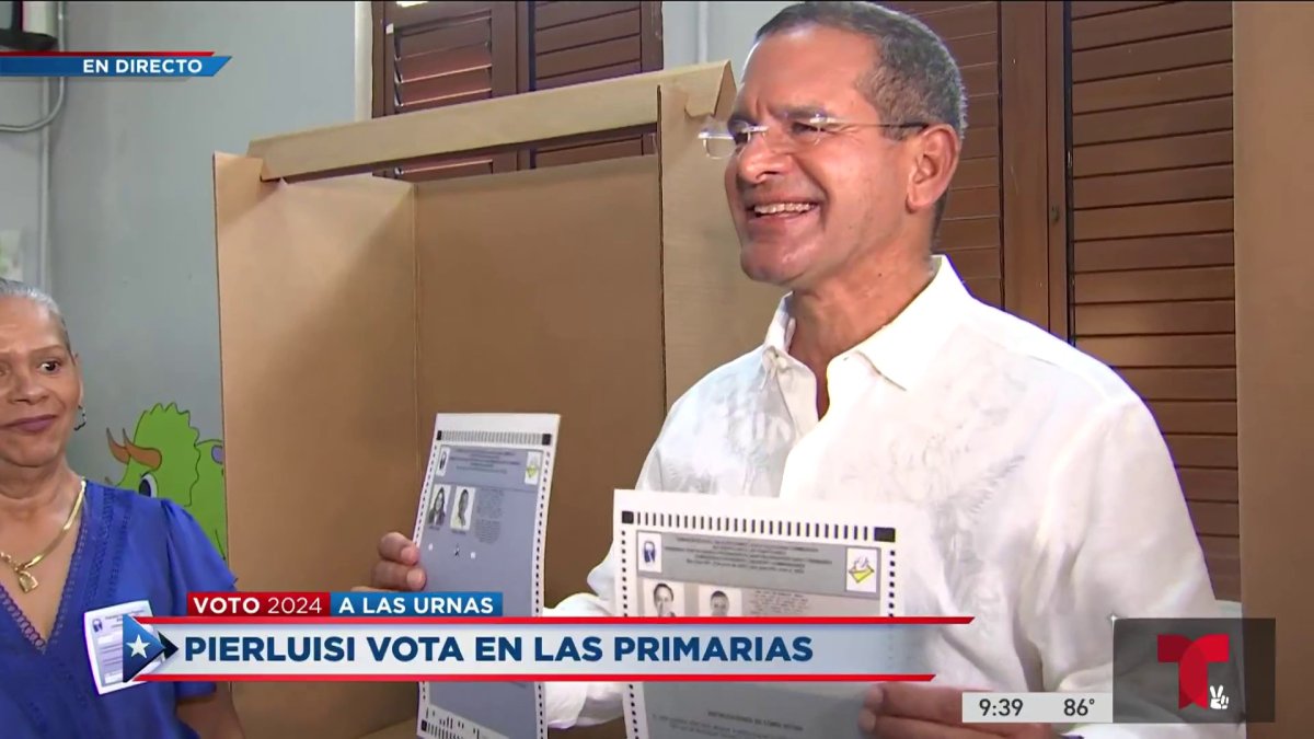 Gobernador vota en primaria para la gobernación – Telemundo Puerto Rico