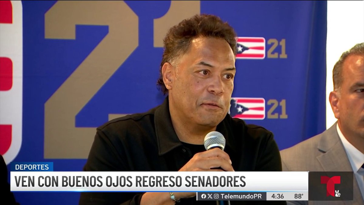 Ven con buenos ojos el regreso de los Senadores de San Juan – Telemundo ...