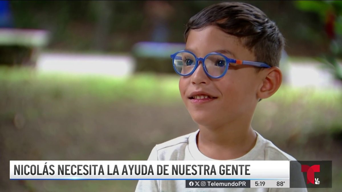 Conoce a Nicolás y cómo puedes ayudarlo – Telemundo Puerto Rico