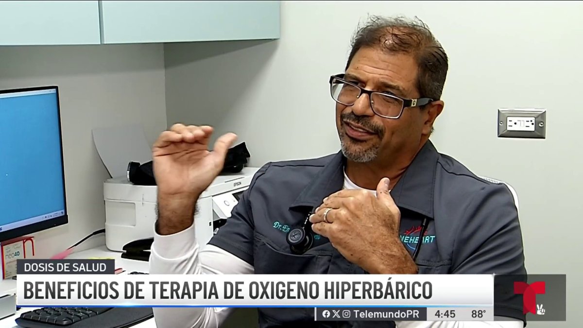 Los beneficios de la terapia de oxígeno hiperbárico – Telemundo Puerto Rico