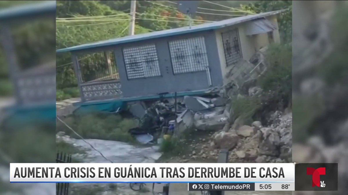 “Toda una vida”: aumenta crisis en Guánica tras derrumbe de casa ...