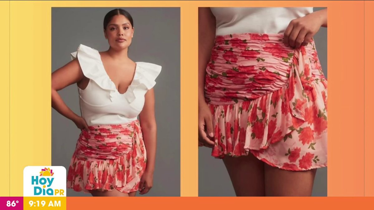 Las faldas de moda en el verano – Telemundo Puerto Rico