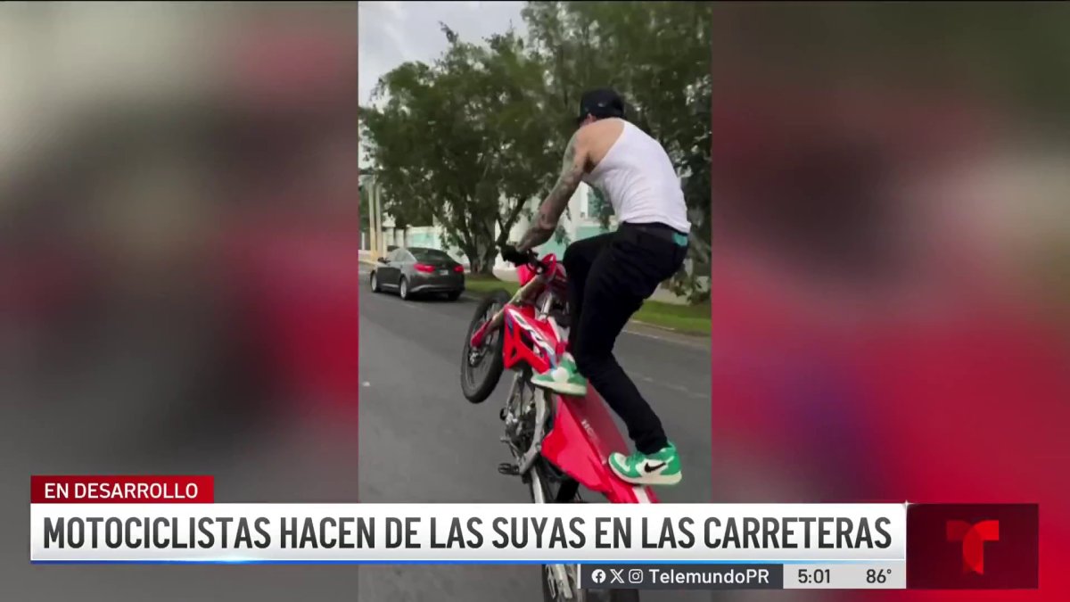 Descontrol: graban a motociclistas “wheeliando” y obstruyendo carriles ...