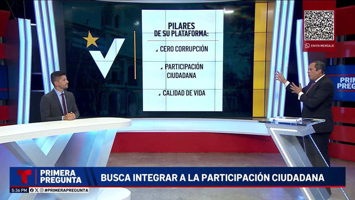 Primera Pregunta: Manuel Natal – Telemundo Puerto Rico