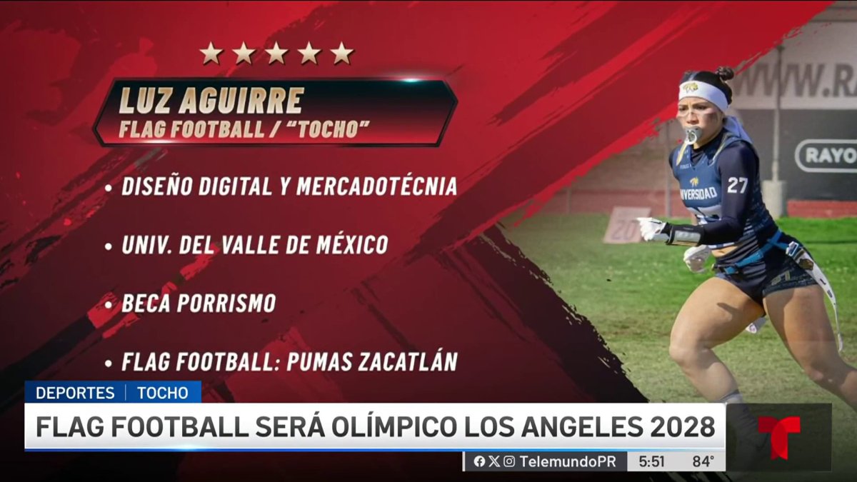 “Flag Football” modalidad deportiva que estrenará en Olimpiadas del ...
