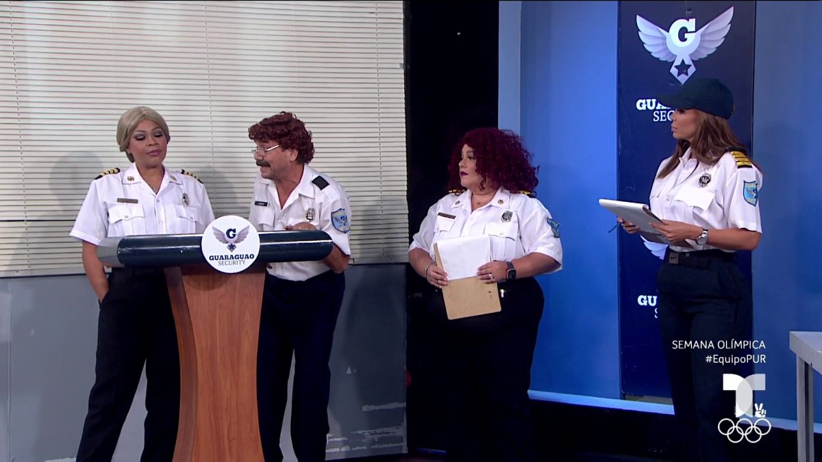 Cadetes de Guaraguao Security pasan por inspección de uniformes ...