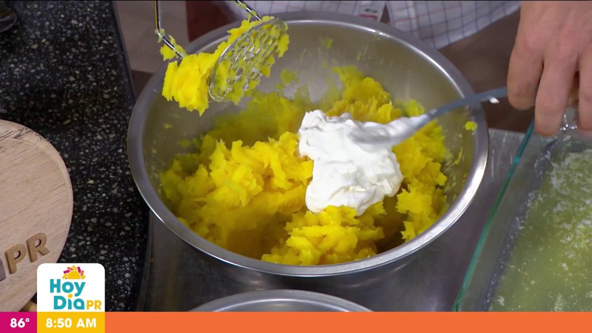 Sazón al día | Pastelón de apio con vegetales – Telemundo Puerto Rico