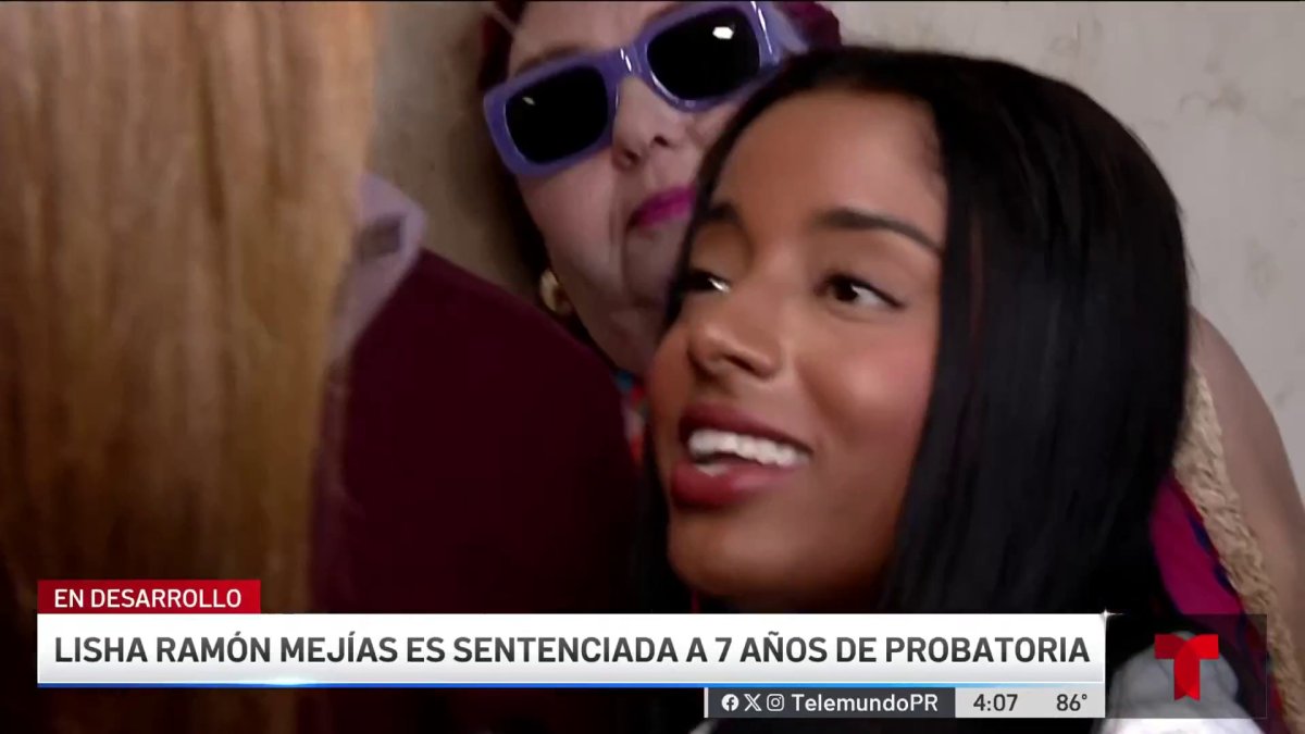 Sentencian a 7 años de probatoria a Lisha Ramón – Telemundo Puerto Rico