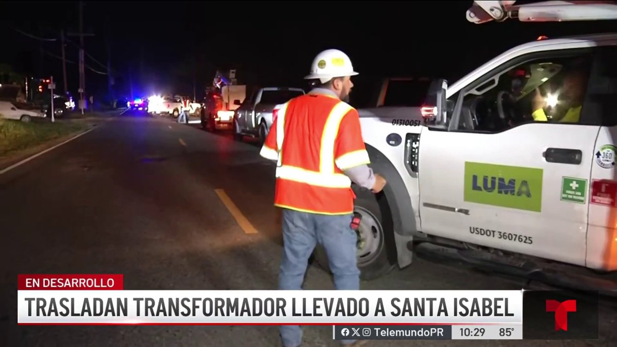 Inician traslado del transformador de Santa Isabel – Telemundo Puerto Rico