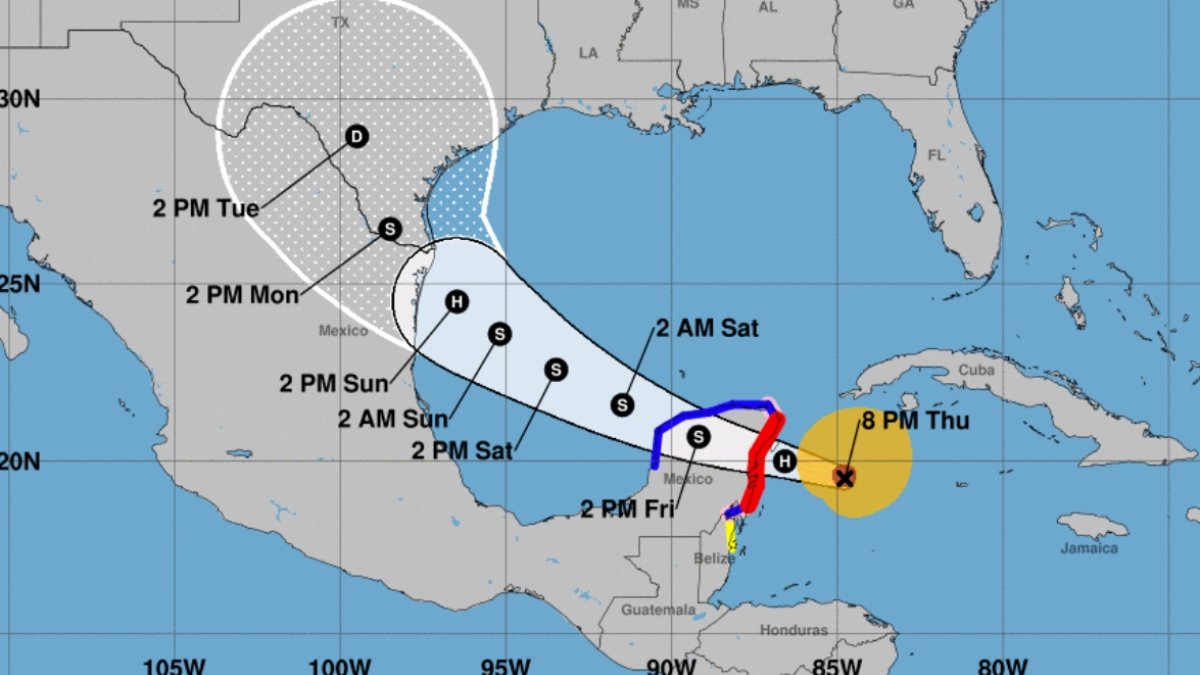 Huracán Beryl: sigue su trayectoria en el Caribe aquí – Telemundo ...