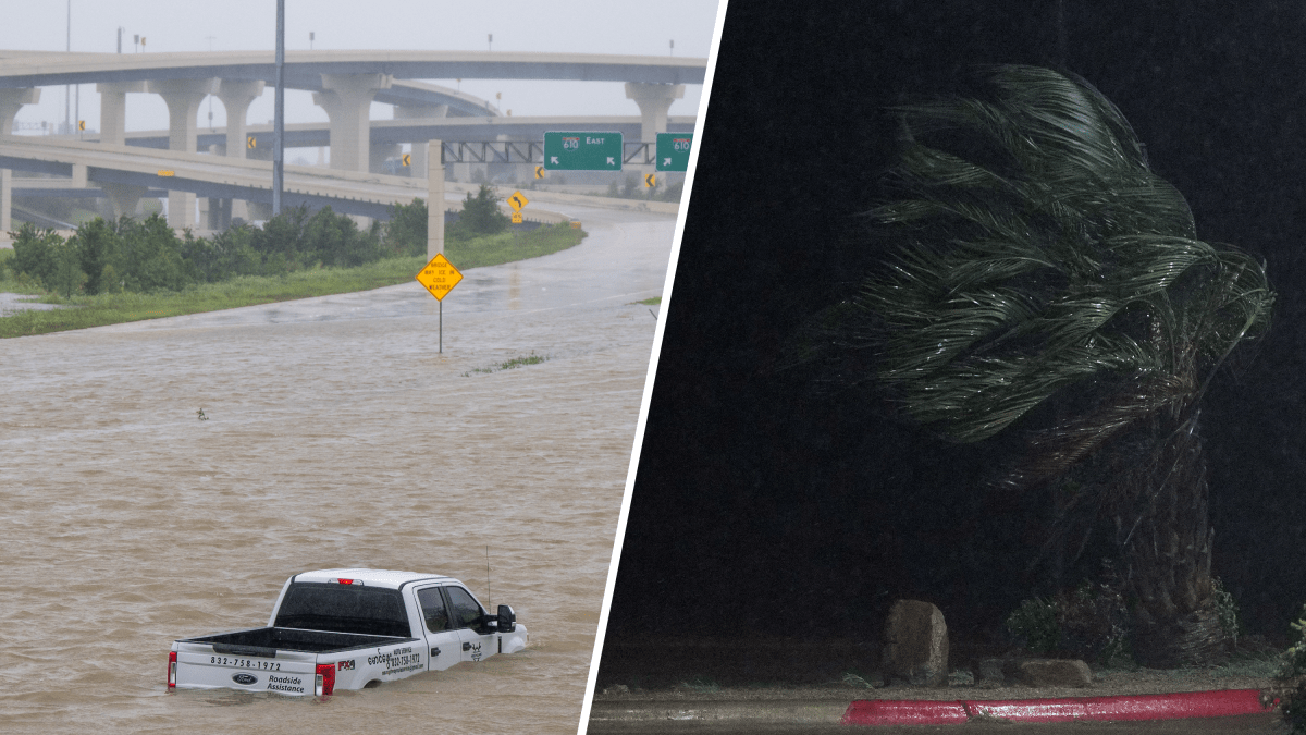 Videos muestran el paso de Beryl por Texas tras tocar tierra ...