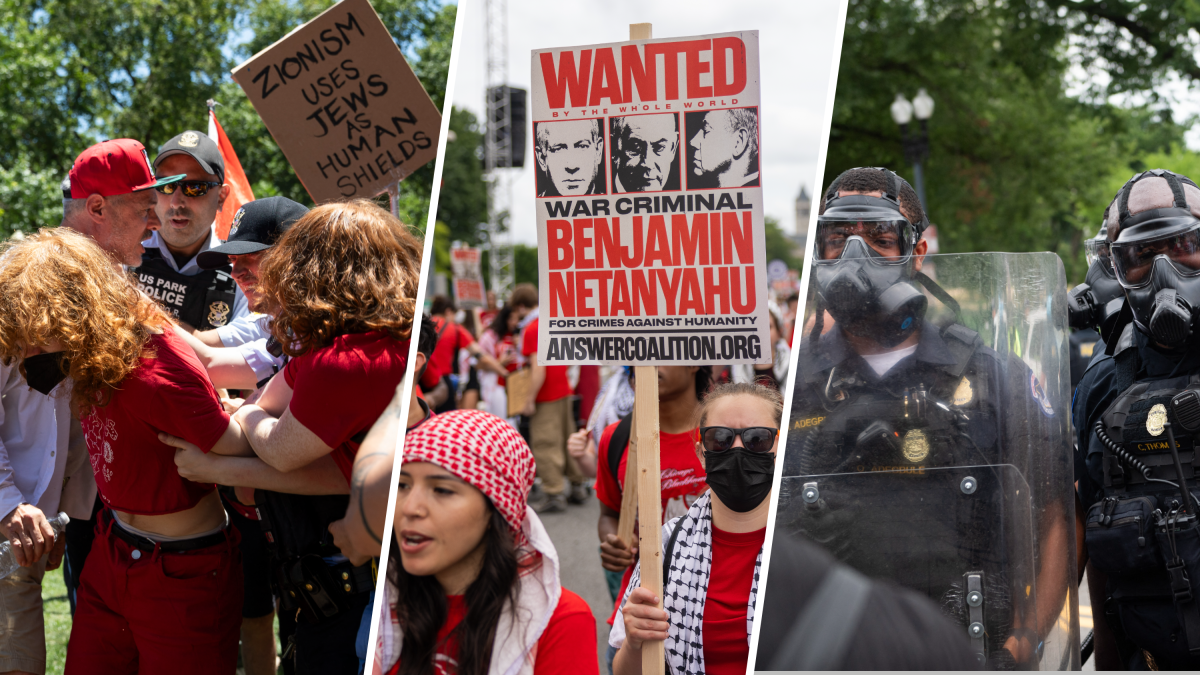 Aumentan las protestas en DC ante la visita de Netanyahu – Telemundo ...