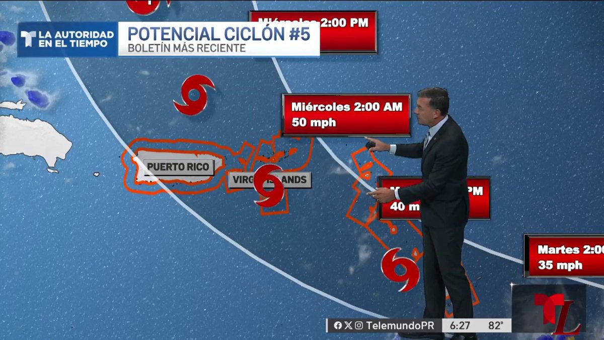 Emiten vigilancia de tormenta tropical para Puerto Rico – Telemundo ... Emiten vigilancia de tormenta tropical para Puerto Rico – Telemundo ...