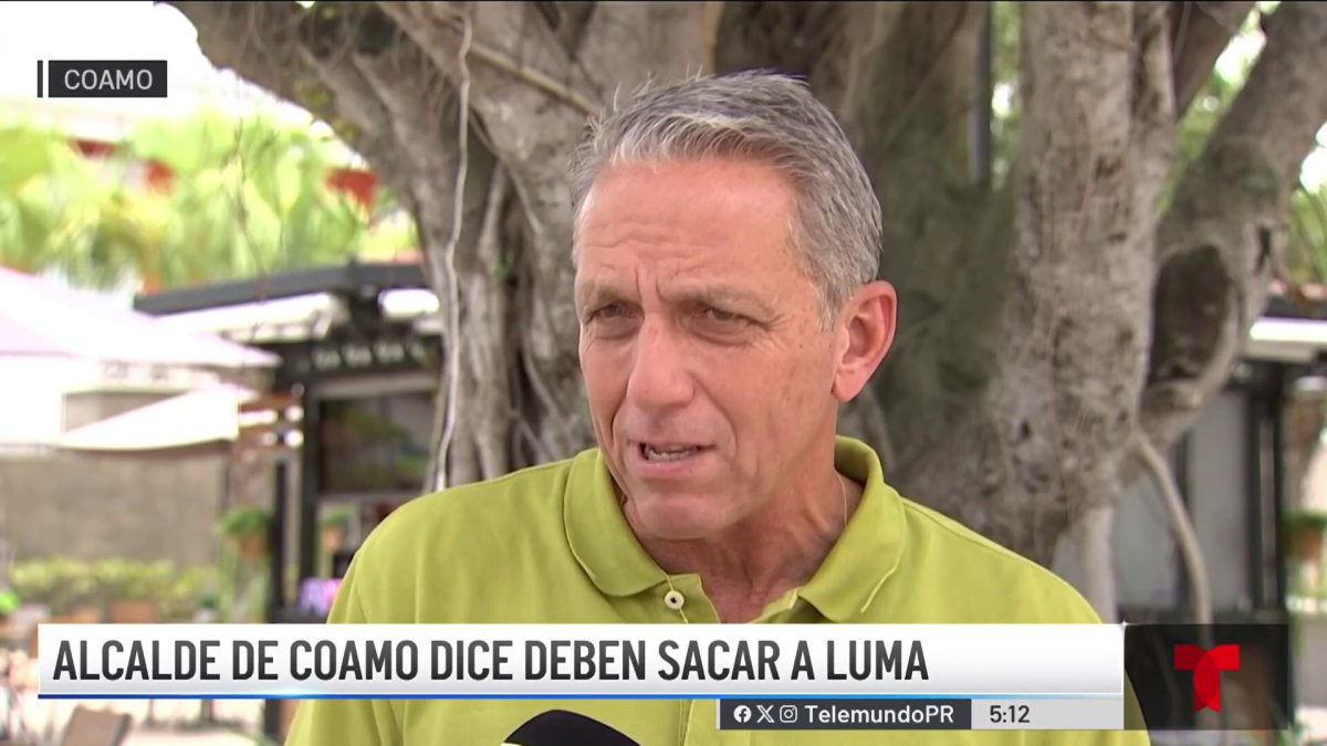 Alcalde de Coamo truena contra LUMA y su respuesta tras Ernesto ...
