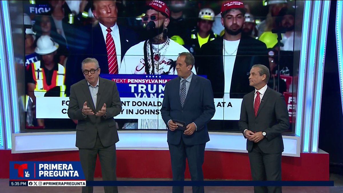 Primera Pregunta:¿Ayuda el apoyo de Anuel a Trump? – Telemundo Puerto Rico