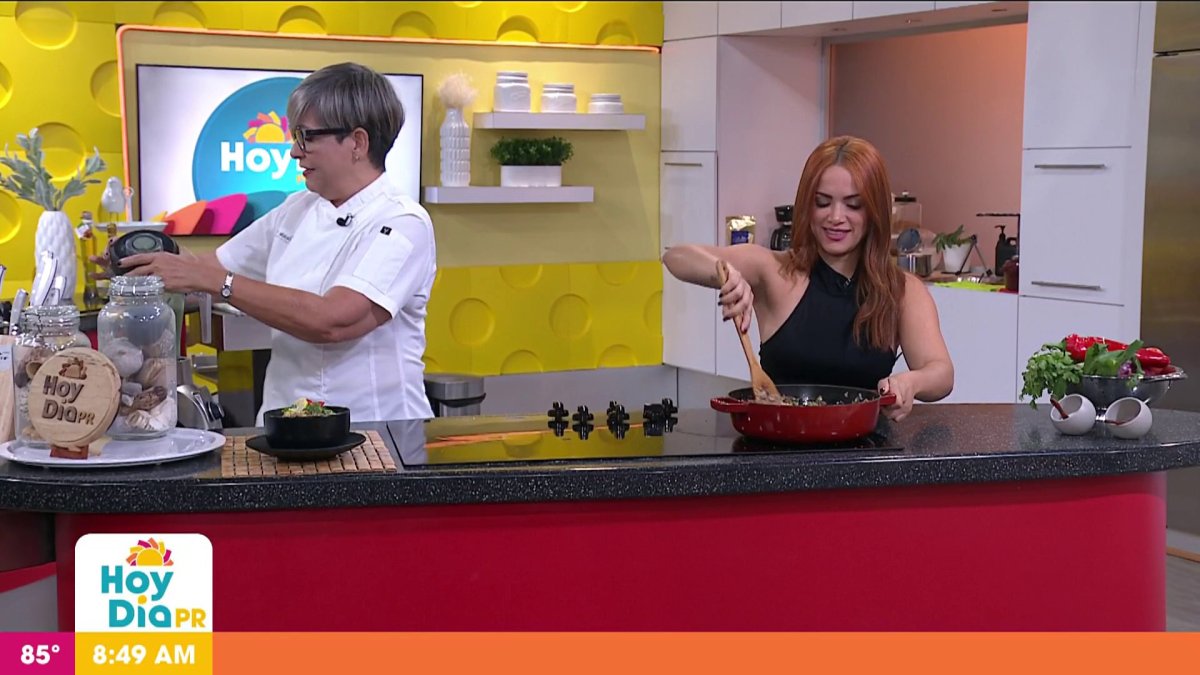 Sazón al día | Arroz con coco y cilantro – Telemundo Puerto Rico