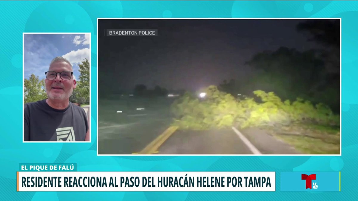 Boricua en Tampa relata paso del huracán Helene – Telemundo Puerto Rico