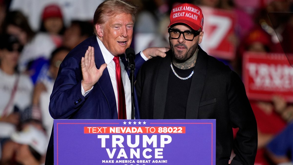 Donald Trump Presenta Como Una Mujer A Nicky Jam Telemundo Puerto Rico