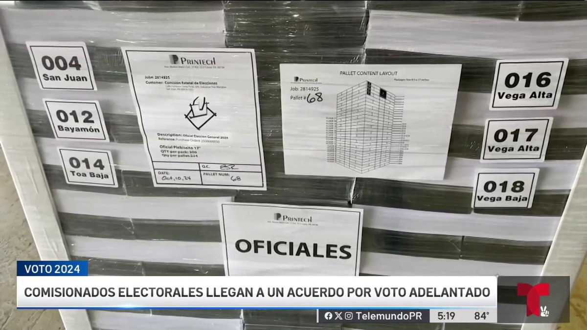 Comisionados electorales logran acuerdo con envío del voto adelantado ...