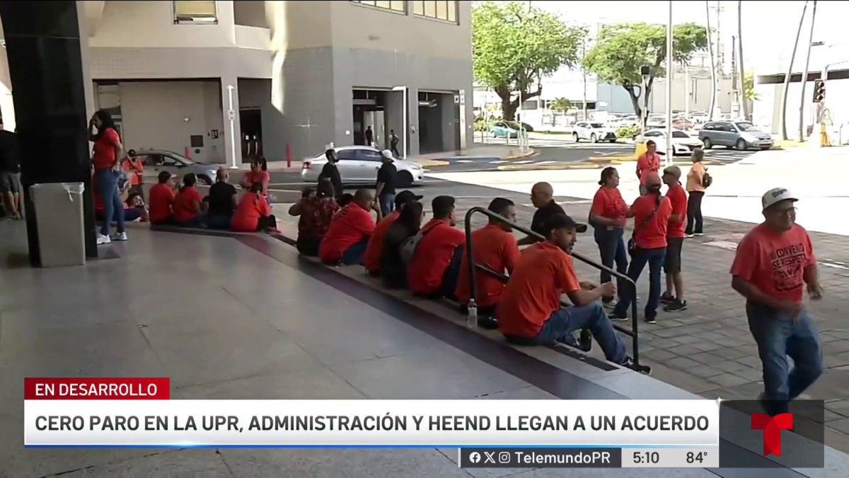 Llegan a acuerdo la UPR y HEEND – Telemundo Puerto Rico