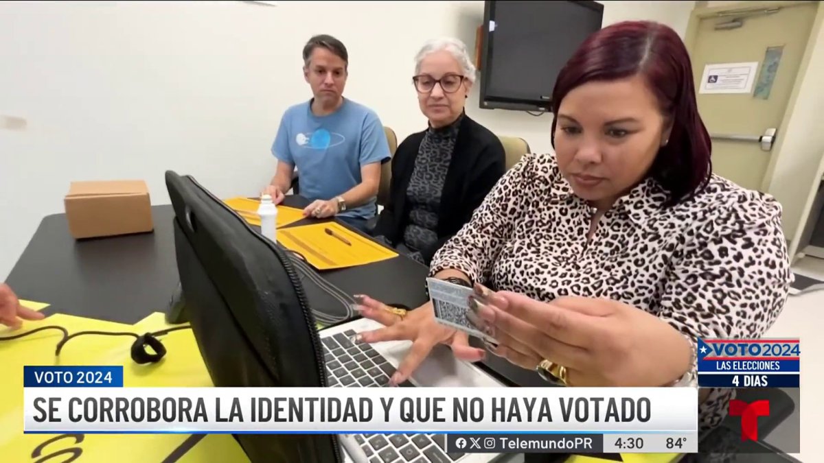 Cómo debe ser el proceso de votación en un colegio – Telemundo Puerto Rico