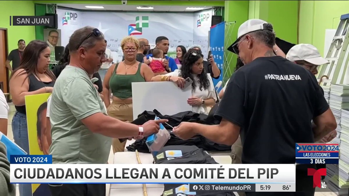 PIP ultima detalles para su cierre de campaña en San Juan – Telemundo ...