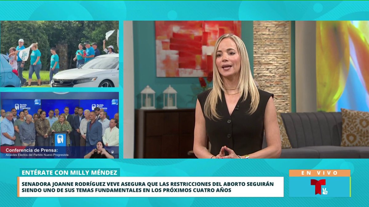 Rodríguez Veve seguirá legislando para restringir el aborto – Telemundo ...