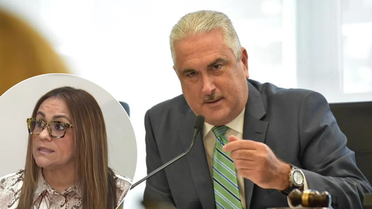 Thomas Rivera Schatz barre el piso con la presidenta de la CEE ...