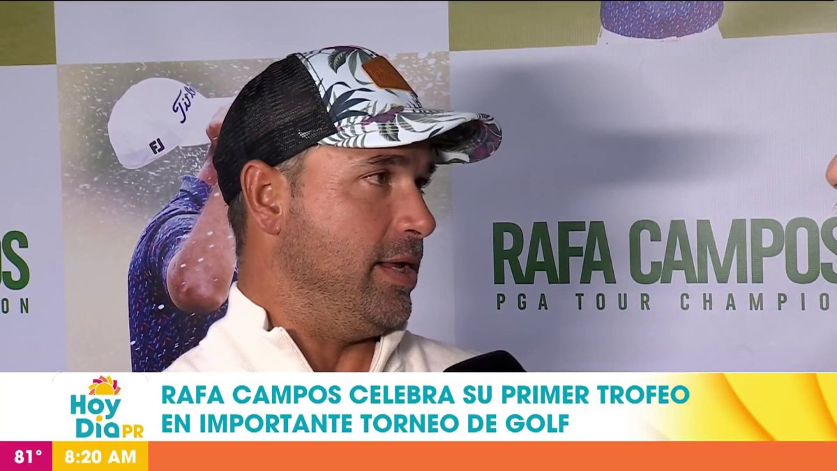 Victoria en el PGA Tour cambió el rumbo de la carrera de Rafa Campos ...