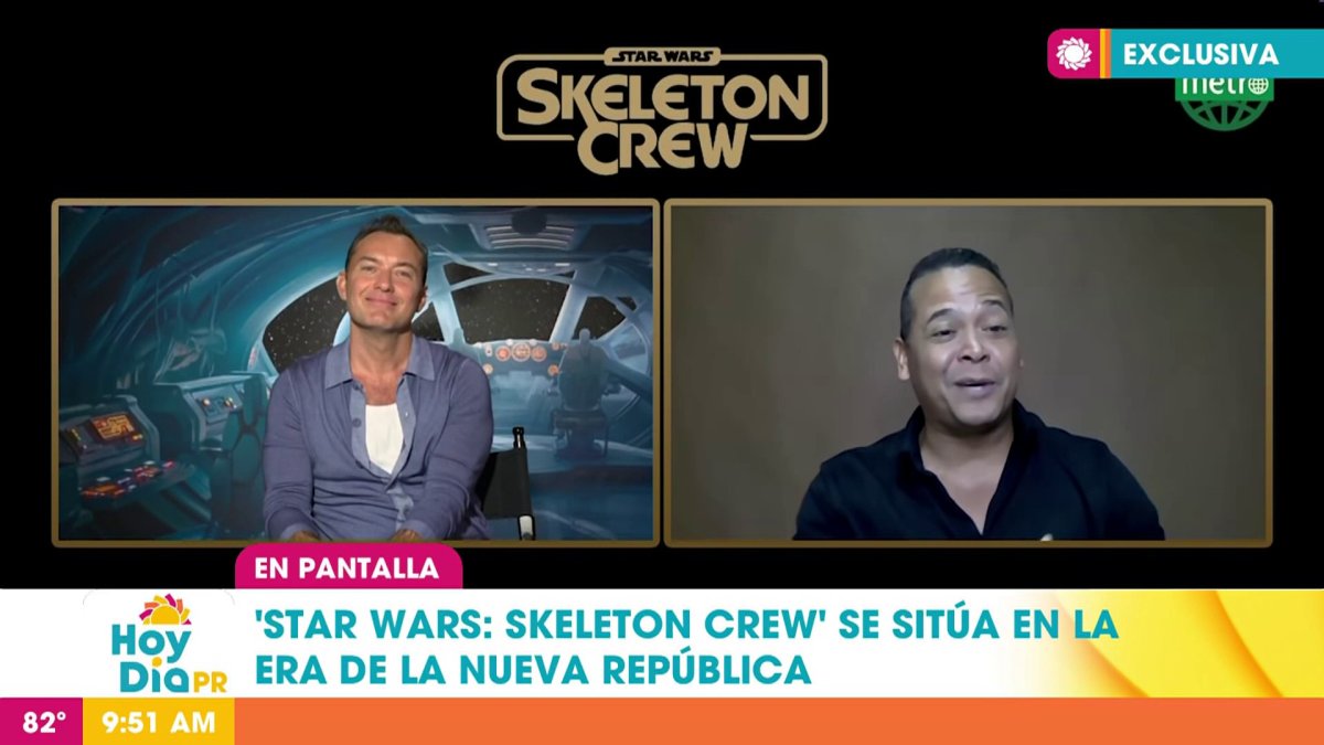 Jude Law habla sobre su personaje en Skeleton Crew – Telemundo Puerto Rico