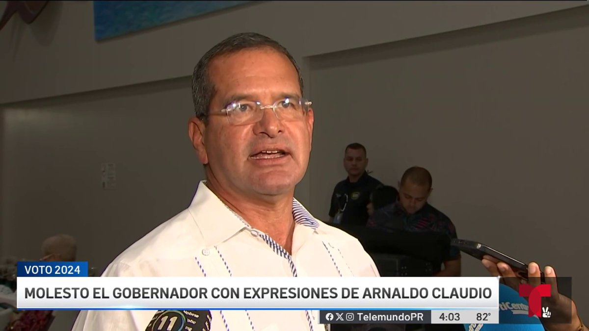 Pierluisi reacciona a expresiones de Arnaldo Claudio contra el DCR ...