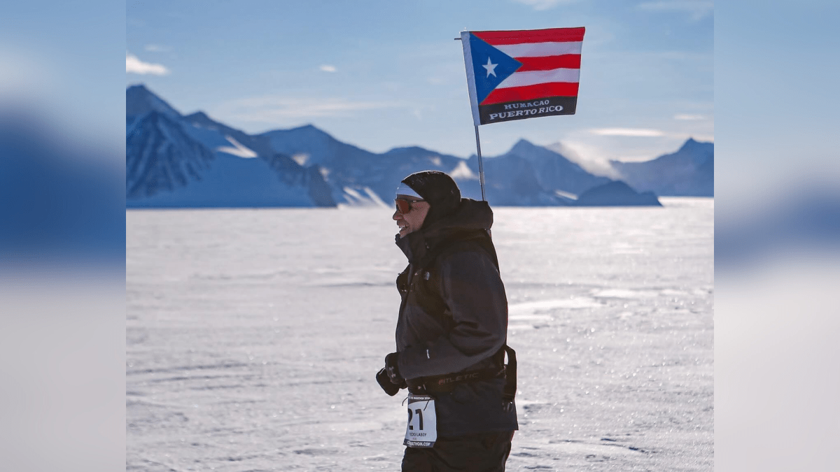 Boricua hace historia al completar maratón en el Polo Sur – Telemundo ...