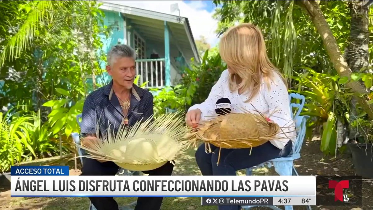 Conoce al artesano que creó la pava de Bad Bunny – Telemundo Puerto Rico