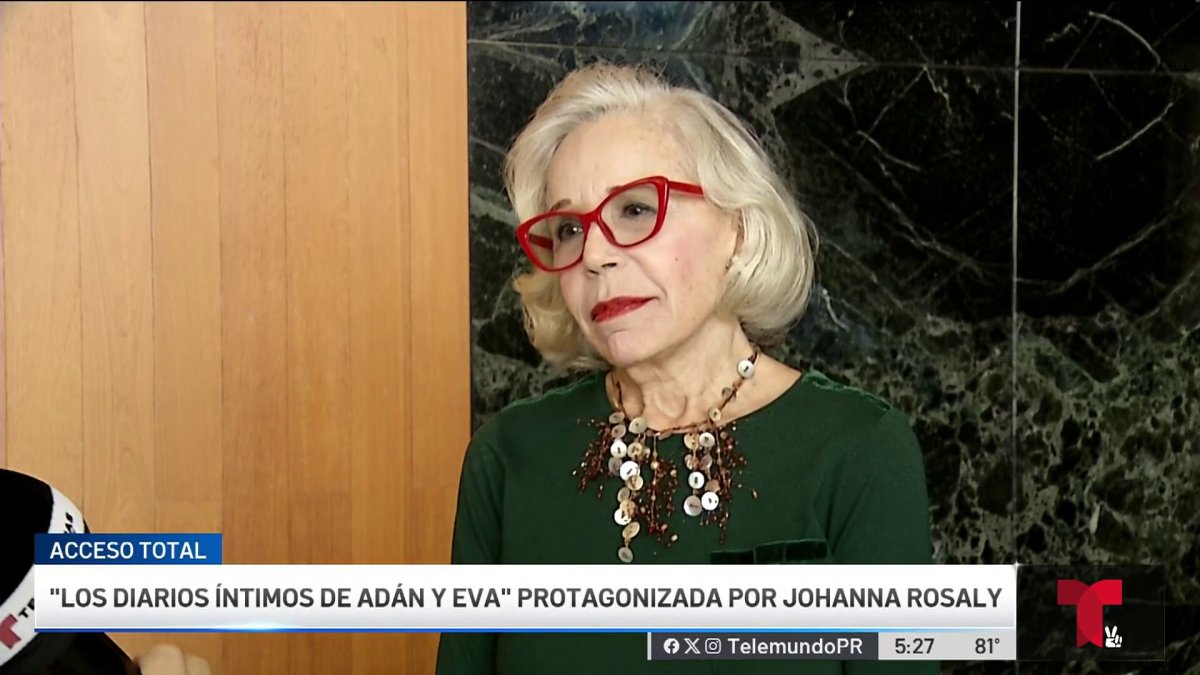 Johanna Rosaly acepta el reto de encarnar a Eva – Telemundo Puerto Rico