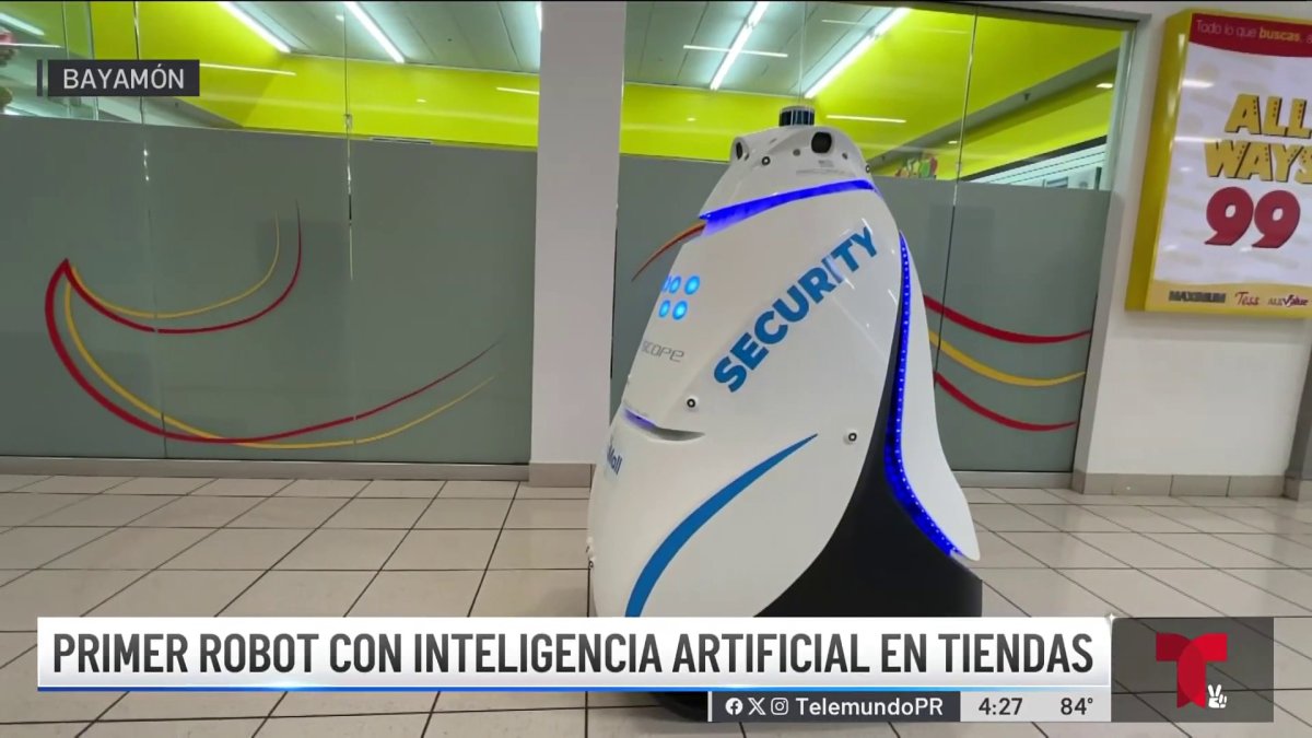 Centro comercial de Bayamón estrena robot de seguridad – Telemundo ...