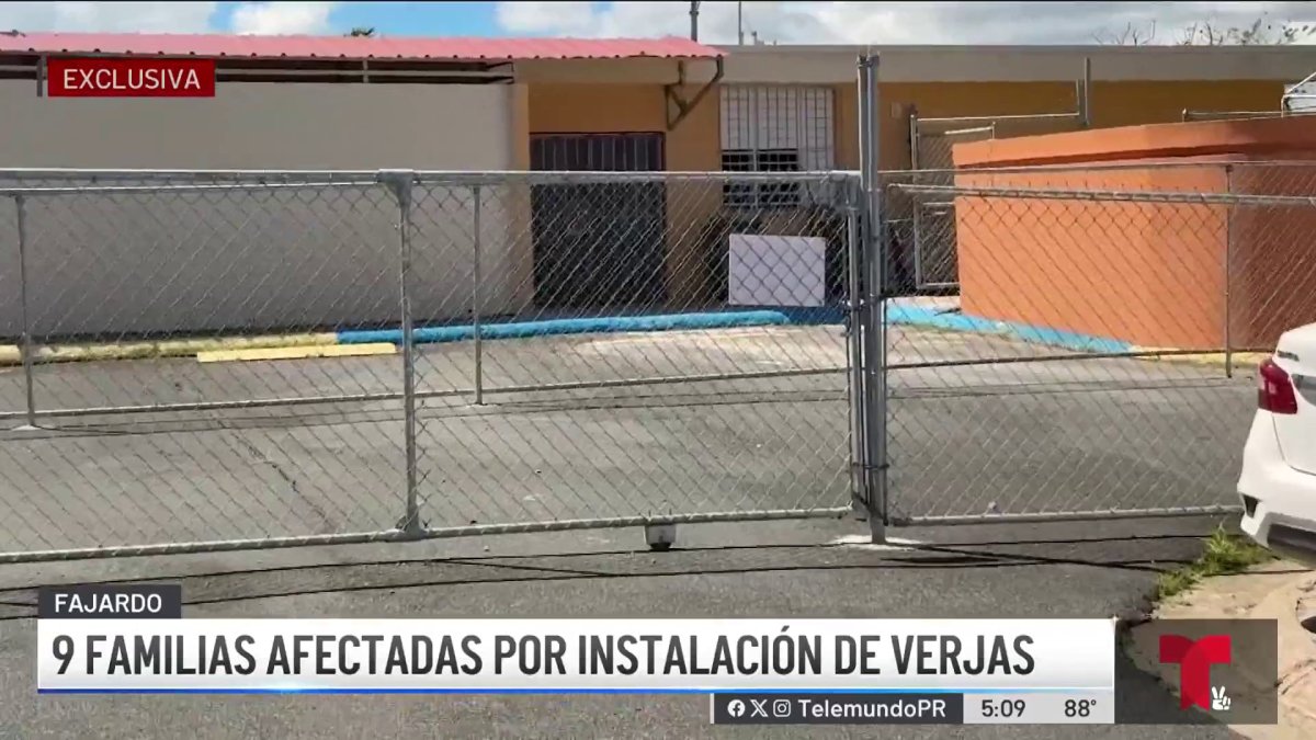 Verjas instaladas por pastora dificulta entrada y salida a residentes ...